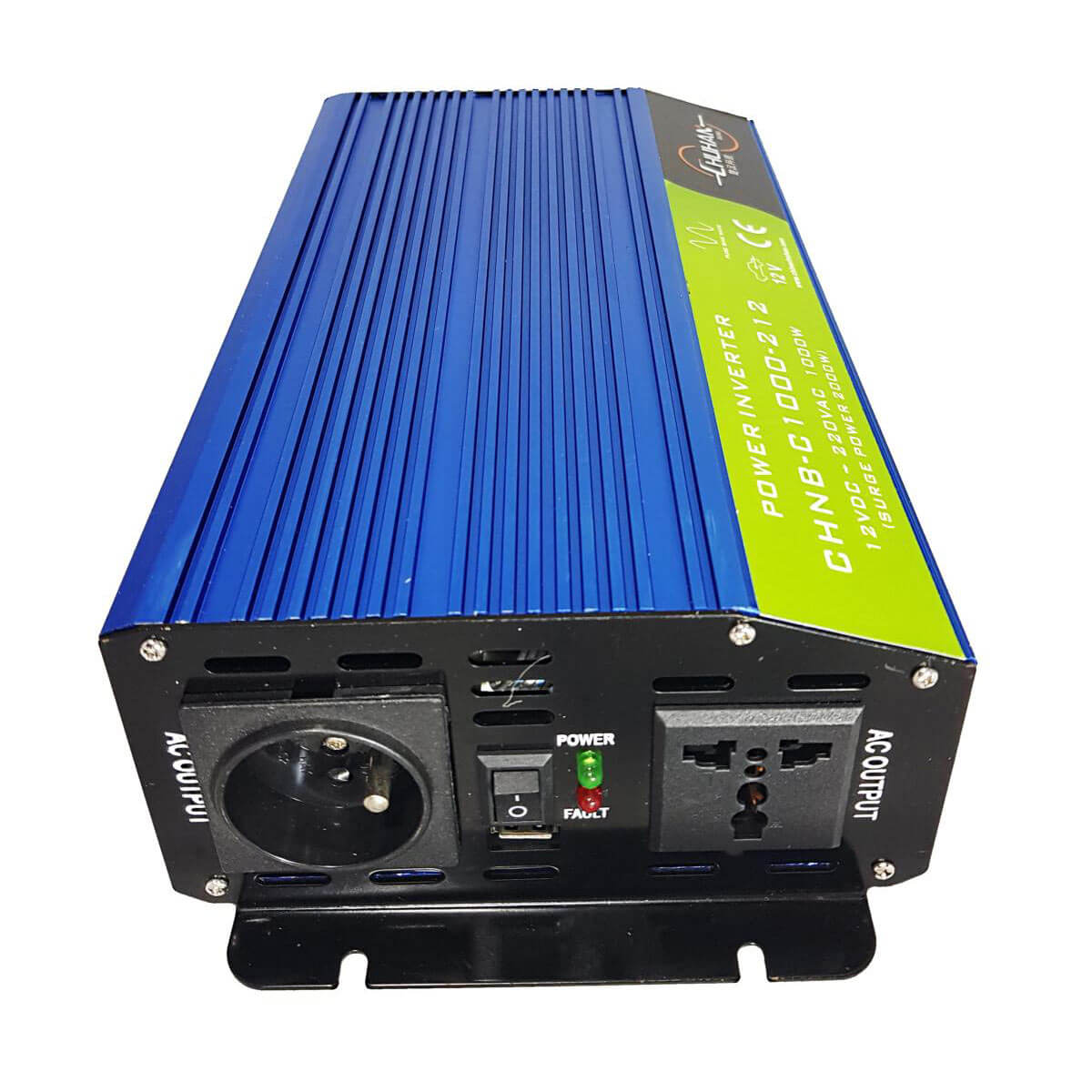 Convertisseur 12V DC à 220V AC 1500W - Li-Tech • Lithium Pro