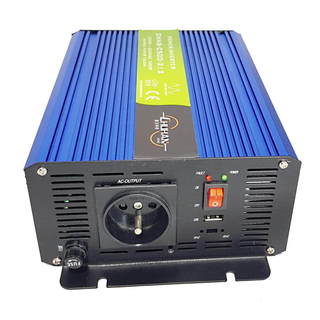 Convertisseur 12V DC à 220V AC 600W - Li-Tech • Batteries pour les pros